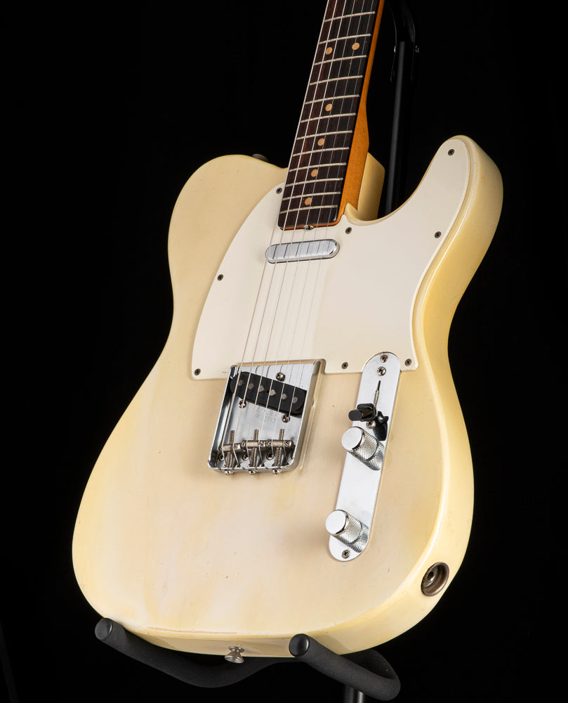 1963 Fender Telecaster Refinished in Olympic White Refinish