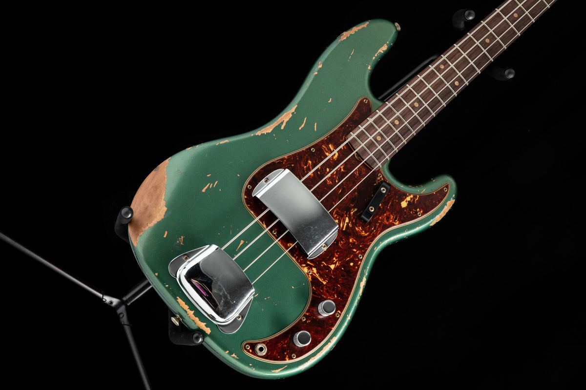 Fender Custom Shop 1960 Precision Bass Heavy Relic Aged Sherwood Green