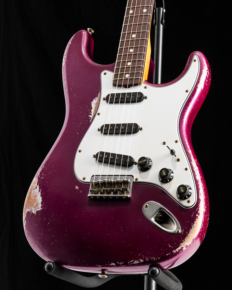 Fender Custom Shop 60 Strat Heavy Relic Ruby Star Red Metallic Masterb