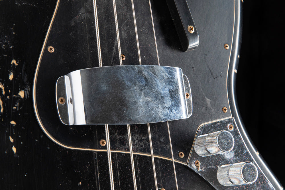 Fender Custom Shop LTD Custom Jazz Bass Heavy Relic Aged Black