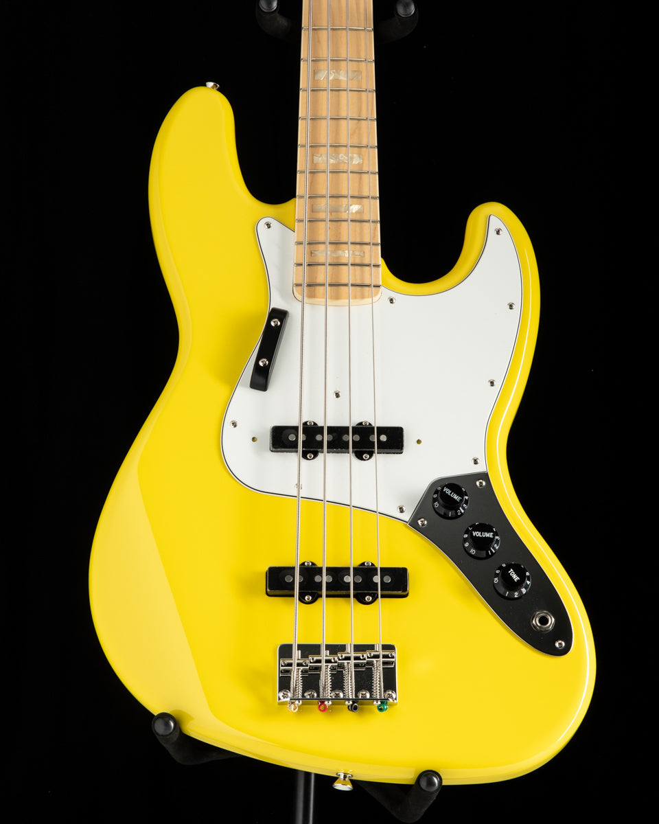 Made in Japan Limited Intl Color Jazz Bass Monaco Yellow Guitar