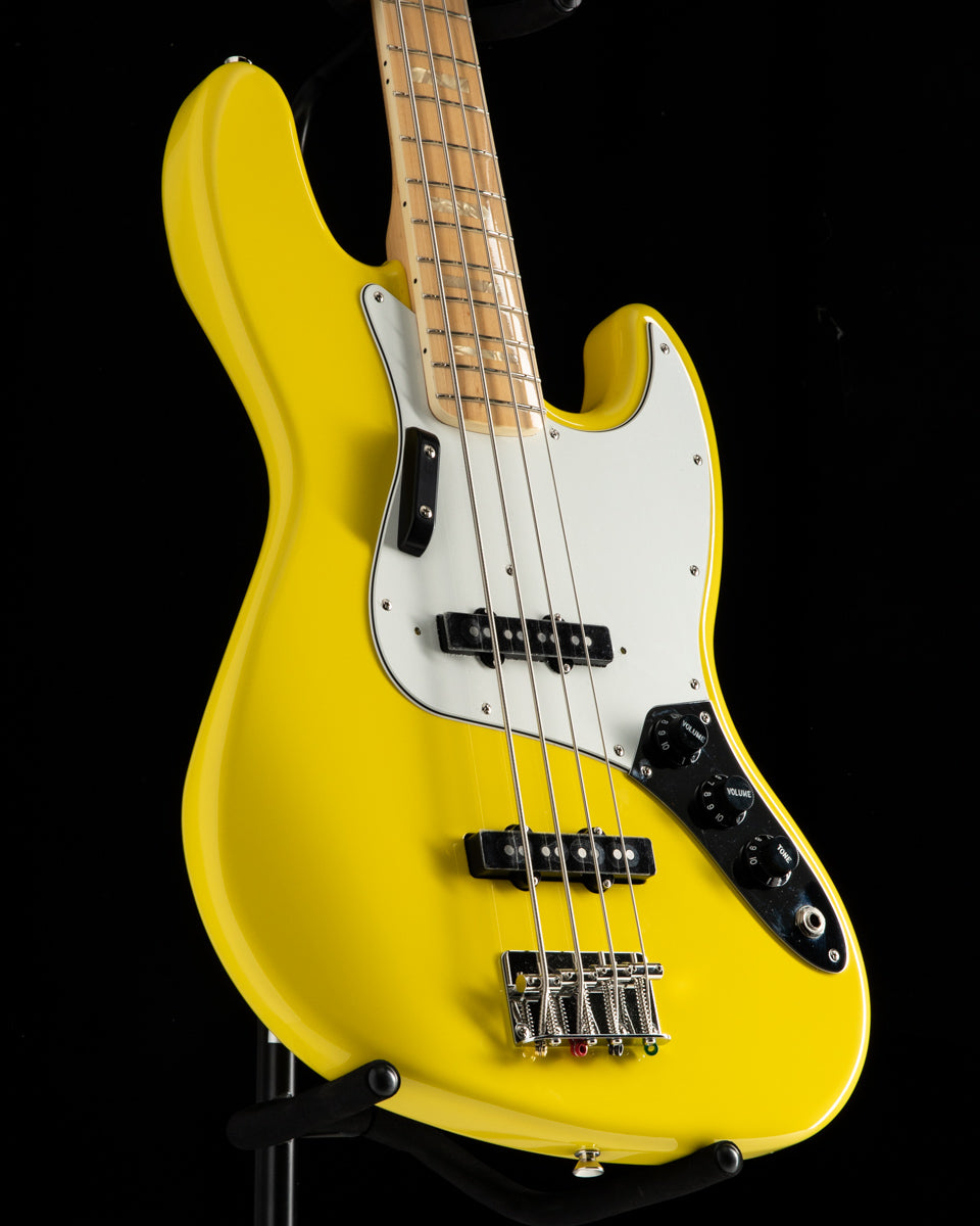 Made in Japan Limited Intl Color Jazz Bass Monaco Yellow Guitar