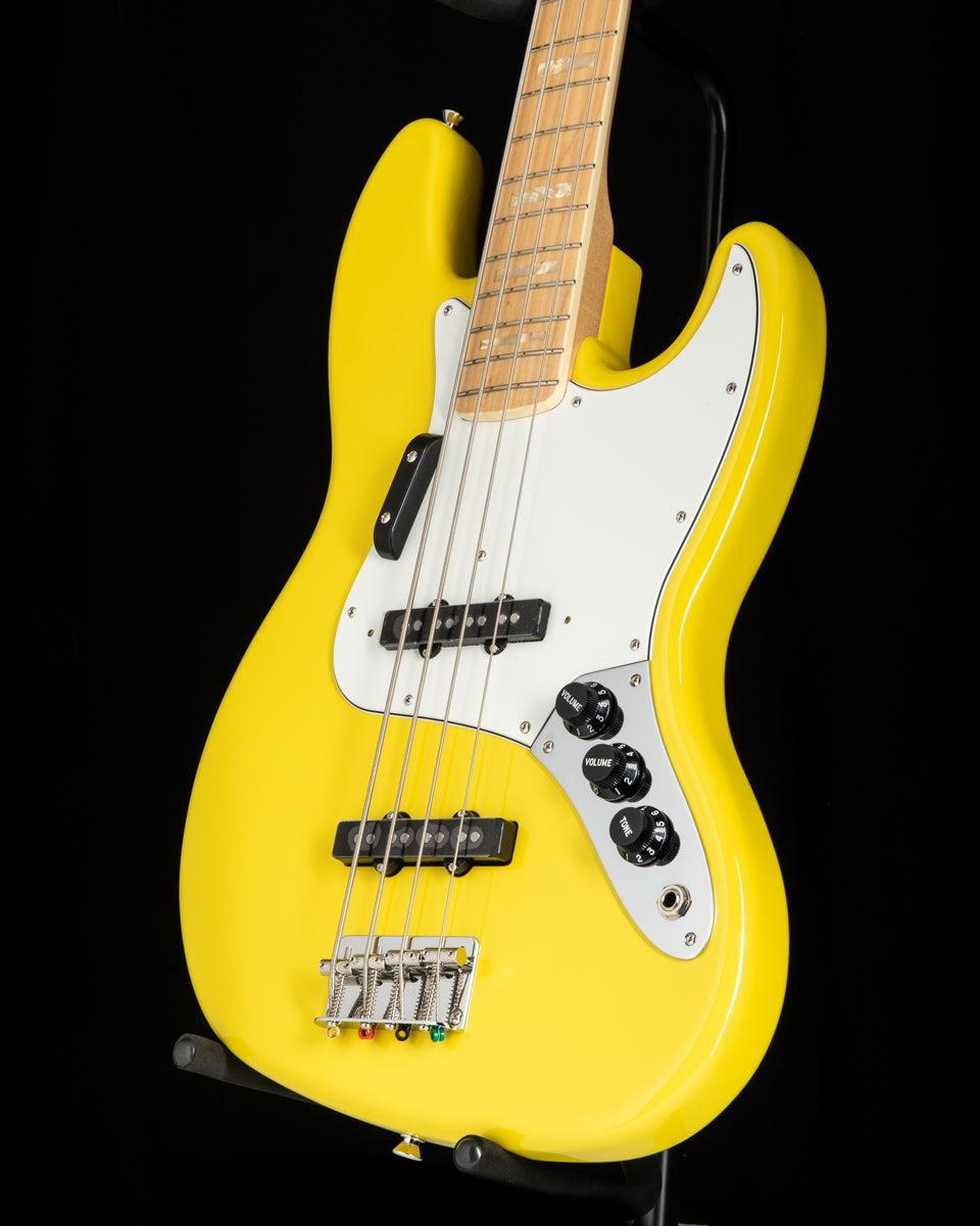 Made in Japan Limited Intl Color Jazz Bass Monaco Yellow Guitar