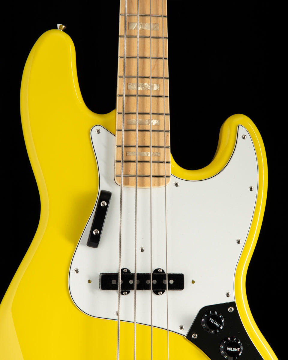 Made in Japan Limited Intl Color Jazz Bass Monaco Yellow Guitar