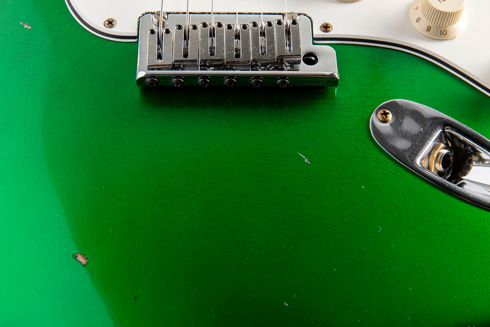 Fender Custom Shop Strat Pro 2025 Relic Candy Apple Green