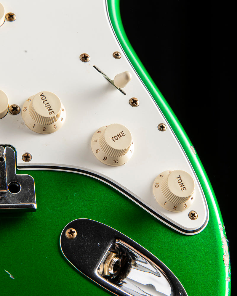 Fender Custom Shop Strat Pro 2025 Relic Candy Apple Green