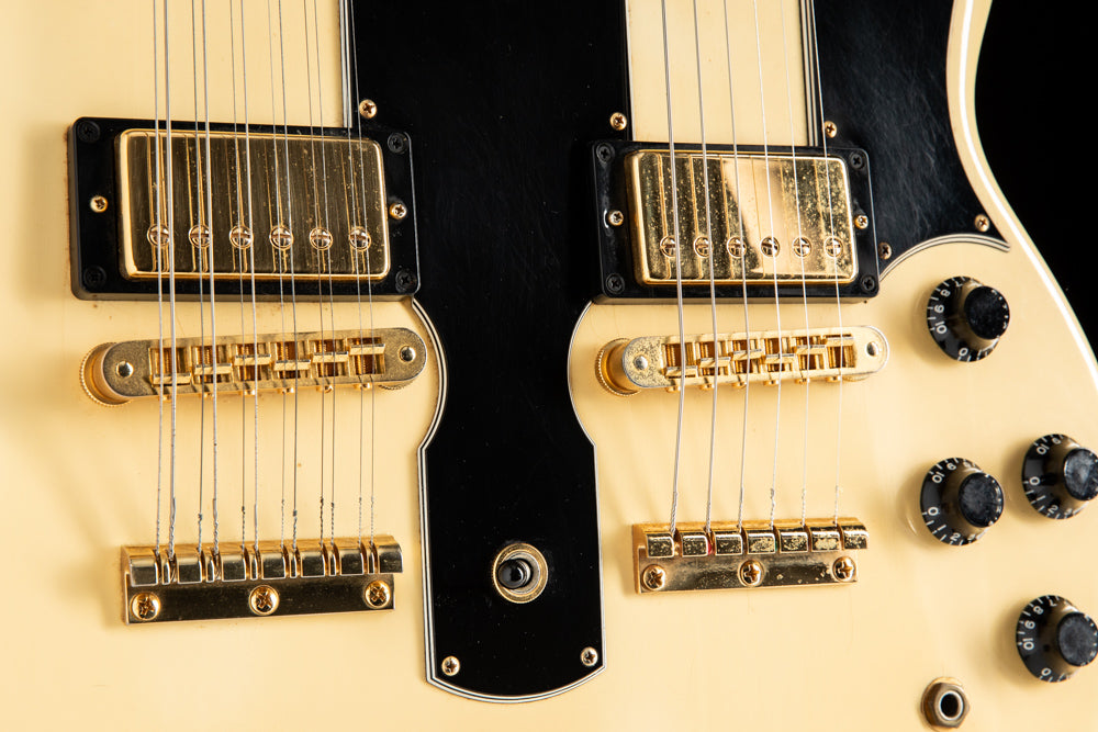 1986 Gibson EDS-1275 Double Neck Cream | Shop Double Neck Guitars