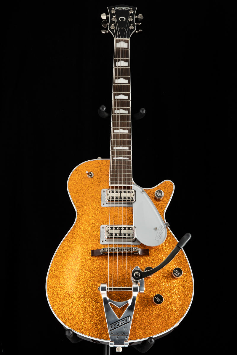 Used Gretsch Vintage Select '89 Sparkle Jet Gold Electric Guitar