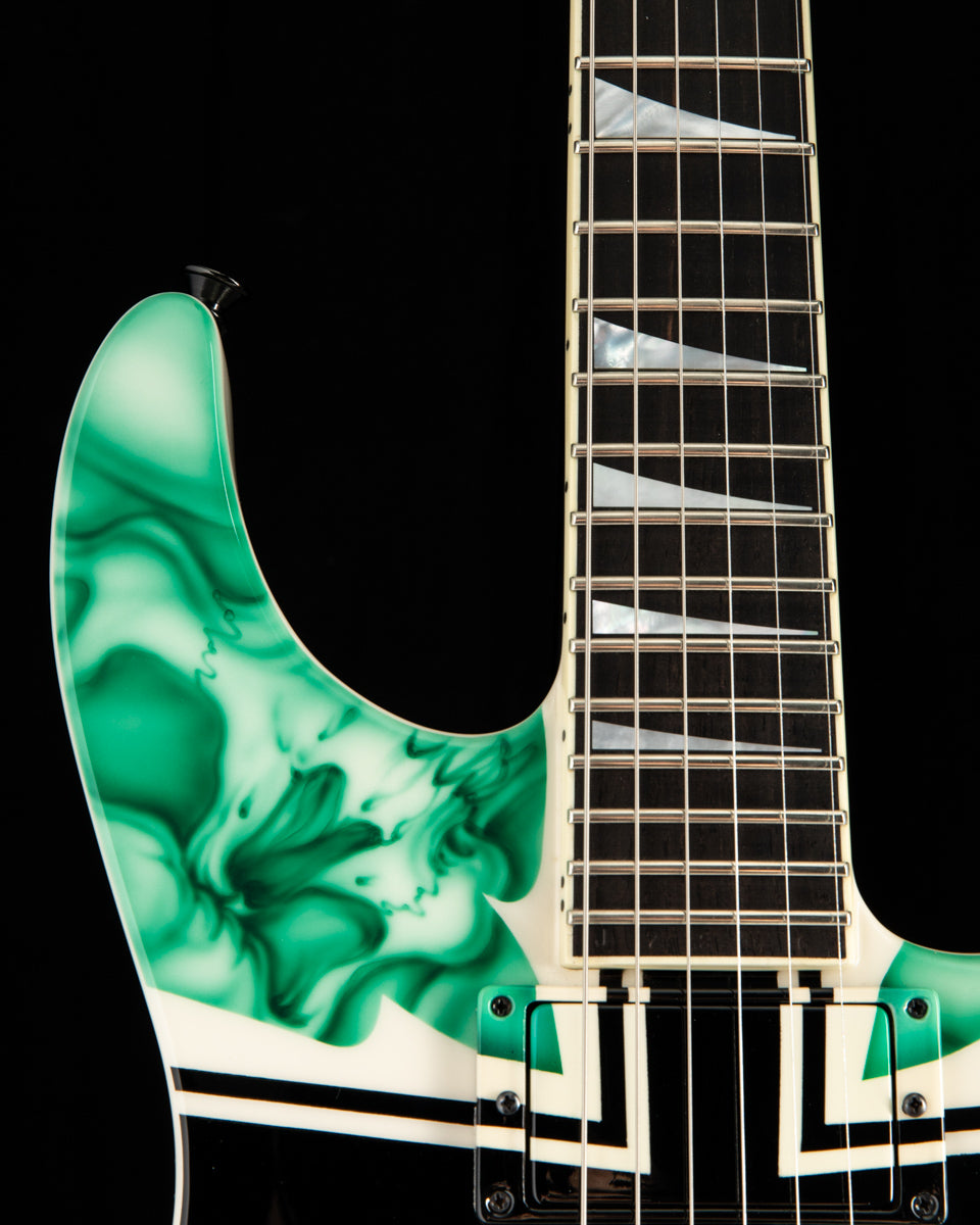 Used Jackson Custom Shop Soloist Mike Learn Celtic Cross Guitar