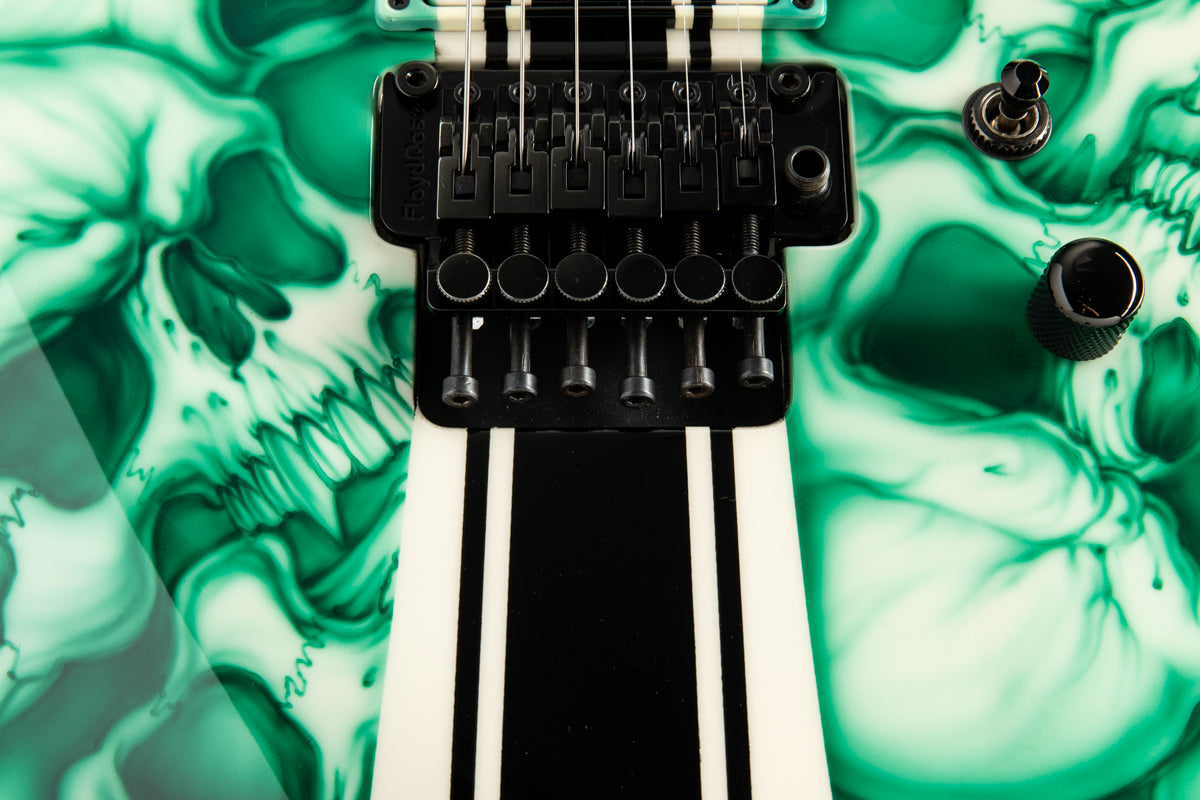 Used Jackson Custom Shop Soloist Mike Learn Celtic Cross Guitar
