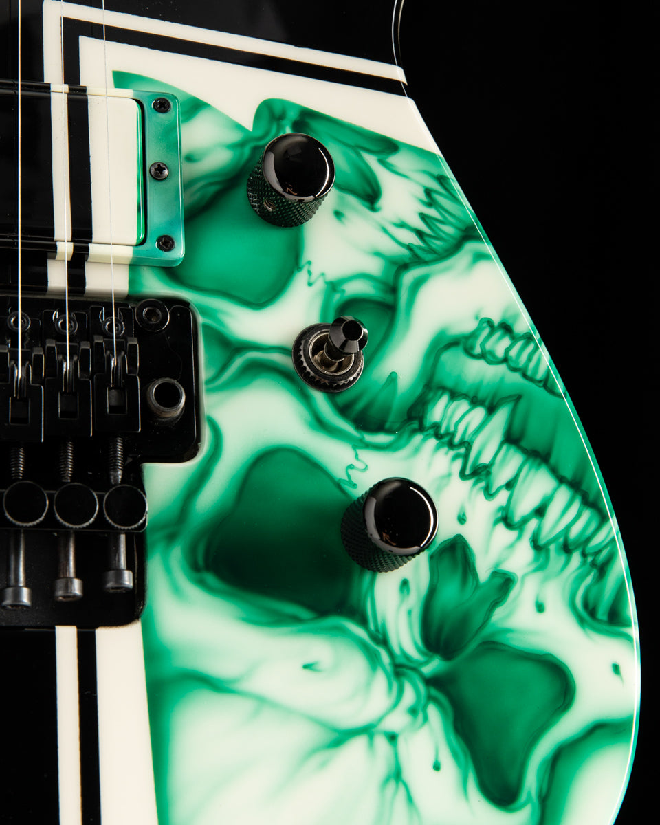 Used Jackson Custom Shop Soloist Mike Learn Celtic Cross Guitar