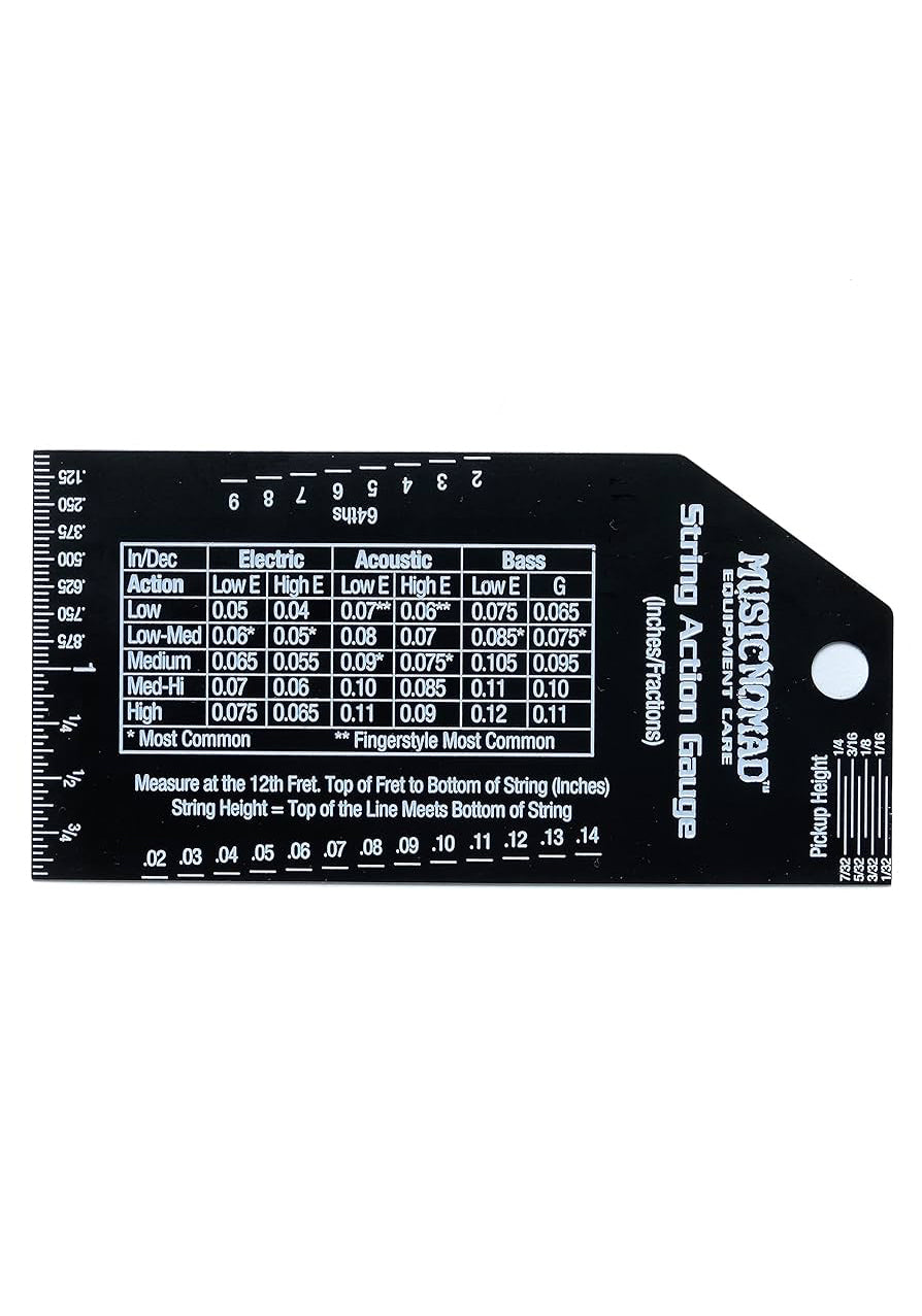 Music Nomad Precision String Action Gauge