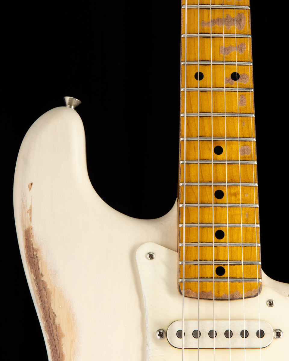 Nash S-57 SSH Mary Kaye White Custom Electric Guitar | Aged