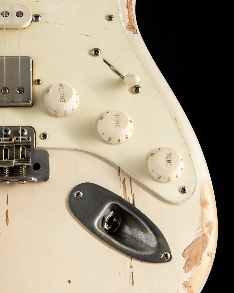 Nash S-57 SSH Mary Kaye White Custom Electric Guitar | Aged