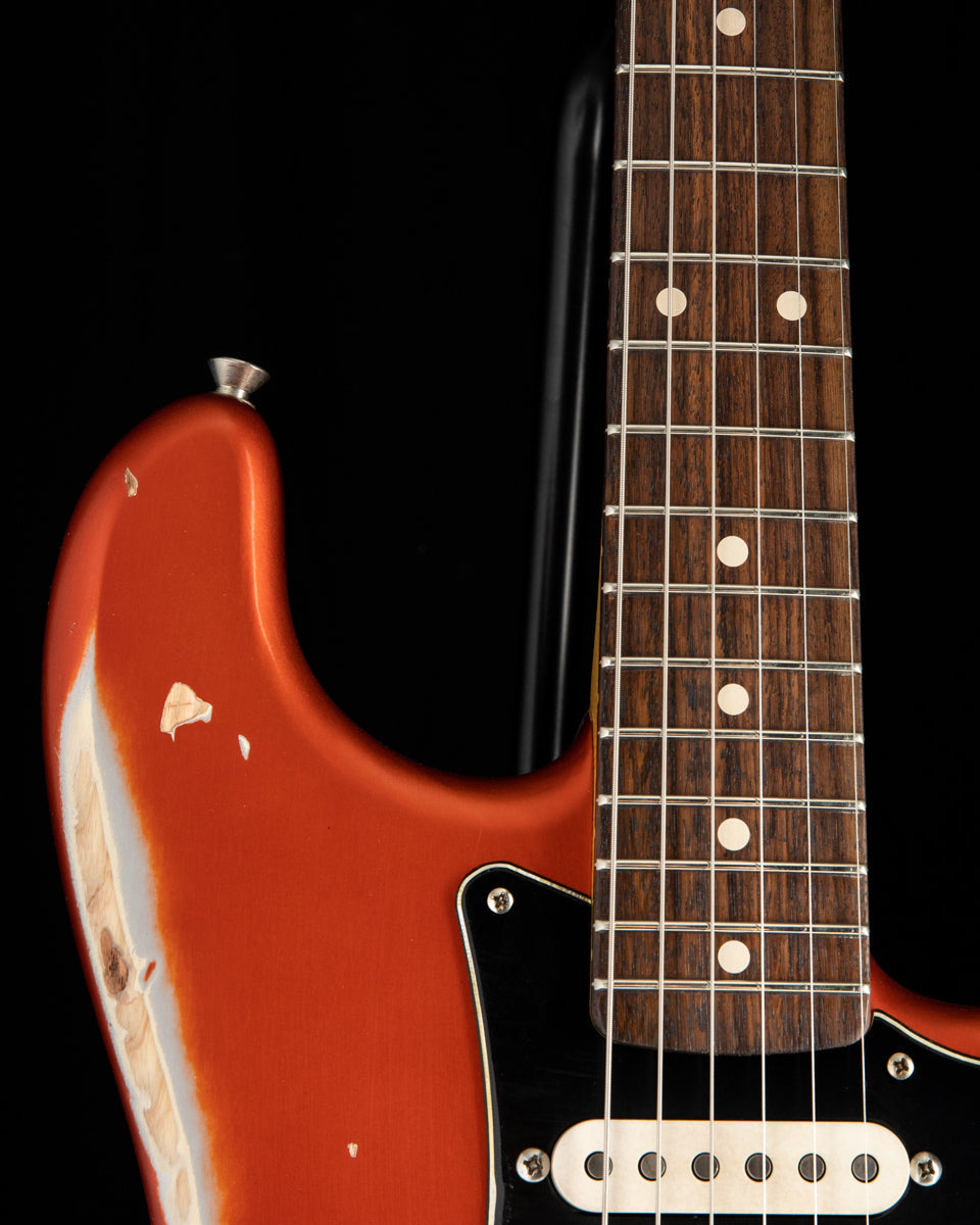 Nash S-67 Candy Tangerine Custom Electric Guitar | Aged