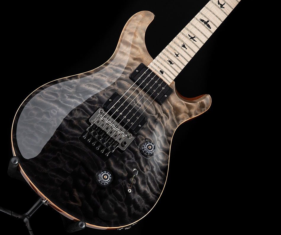 Used Paul Reed Smith Wood Library Custom 24 Floyd Gray Black Fade Bria