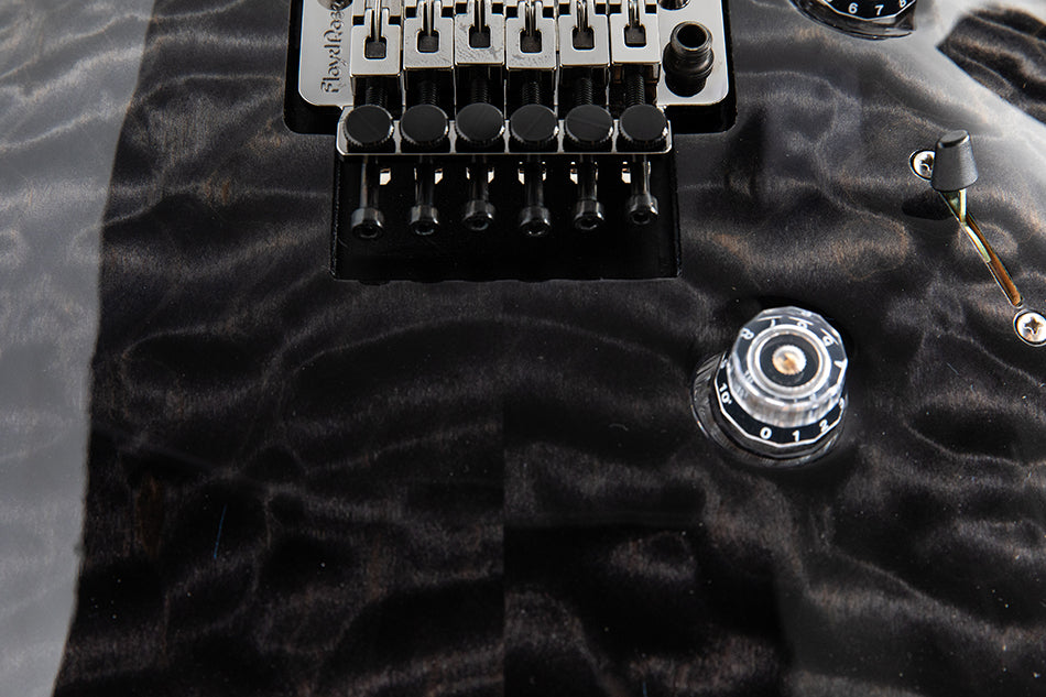 Used Paul Reed Smith Wood Library Custom 24 Floyd Gray Black Fade Bria