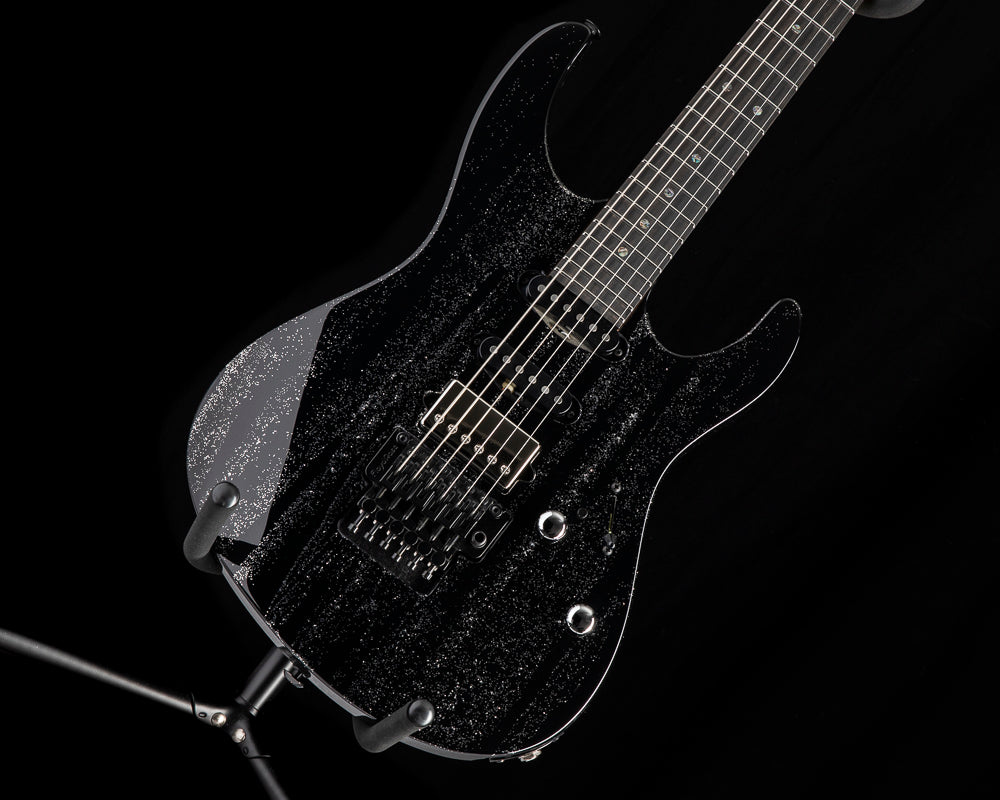 Suhr Custom Modern Silver Sparkle Drip