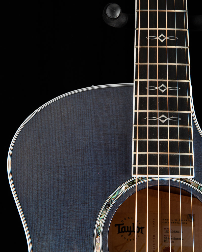 Taylor 614ce Special Edition Transparent Pacific Blue