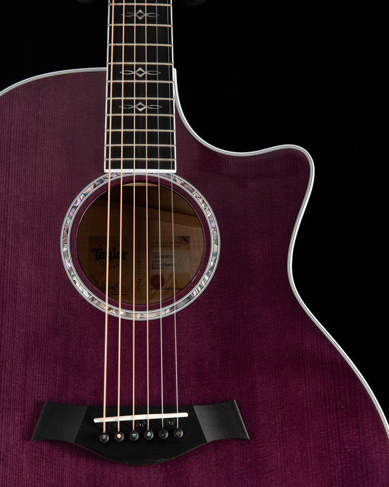 Taylor 614ce Special Edition Transparent Purple