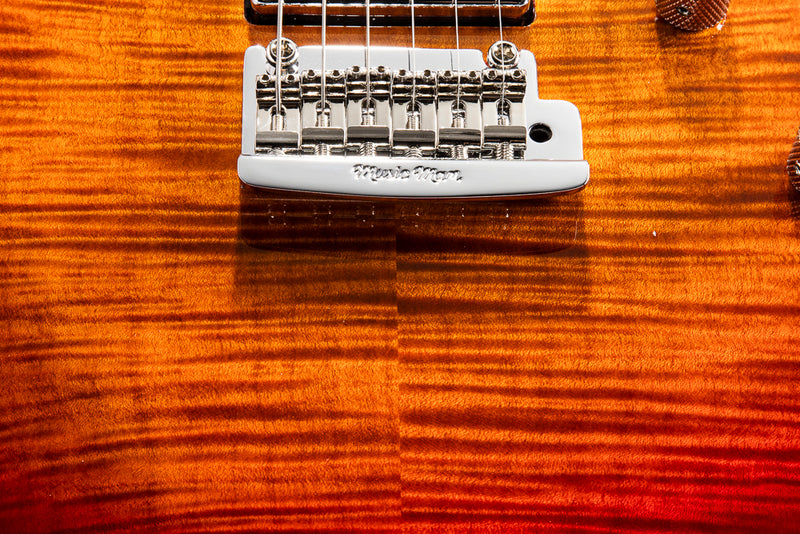 Used Ernie Ball Music Man Luke III Cherry Burst