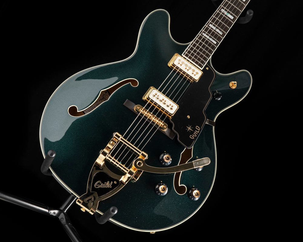 Used Guild Starfire VI DC Semi-Hollowbody Kingswood Green Limited Edit