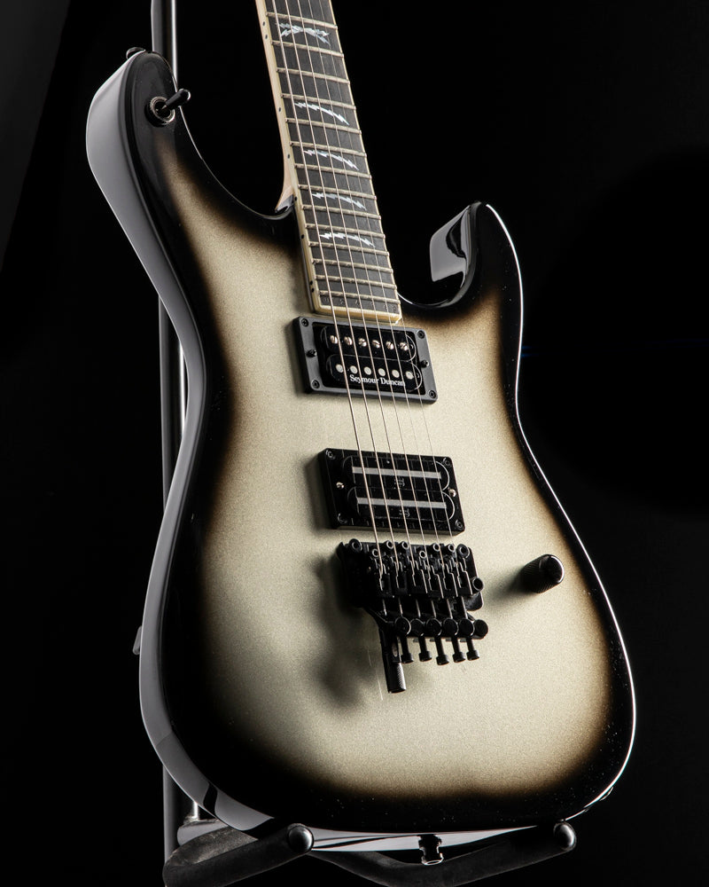 Used Jackson USA Scott Ian T-1000 Soloist 2H Silver Burst Prototype