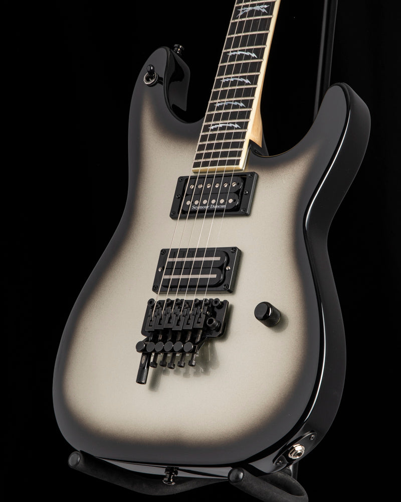 Used Jackson USA Scott Ian T-1000 Soloist 2H Silver Burst Prototype