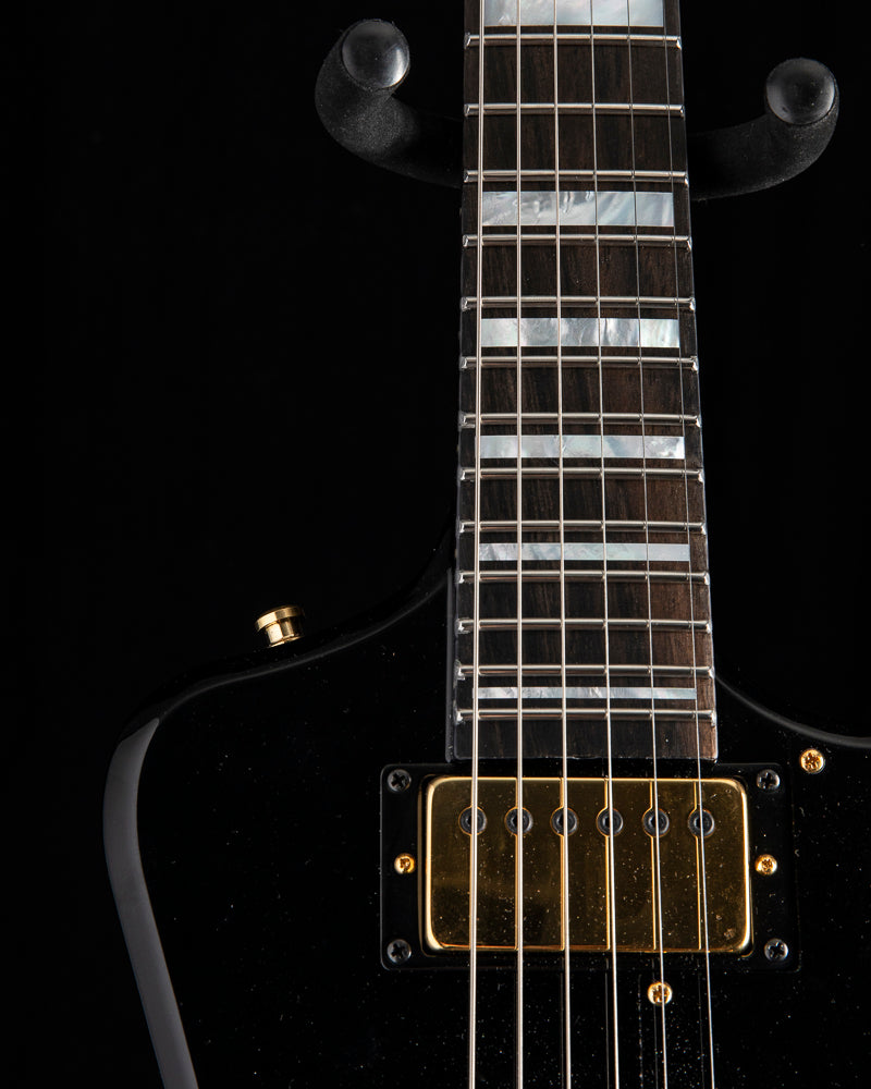 Used Moon Guitars Moon Burn Custom Gloss Black