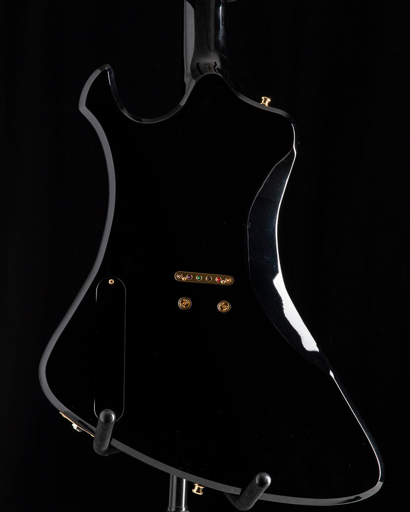 Used Moon Guitars Moon Burn Custom Gloss Black