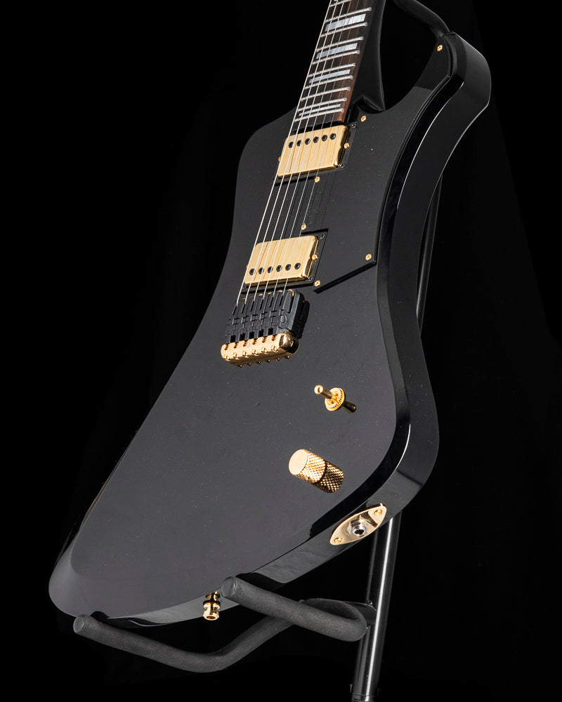 Used Moon Guitars Moon Burn Custom Gloss Black