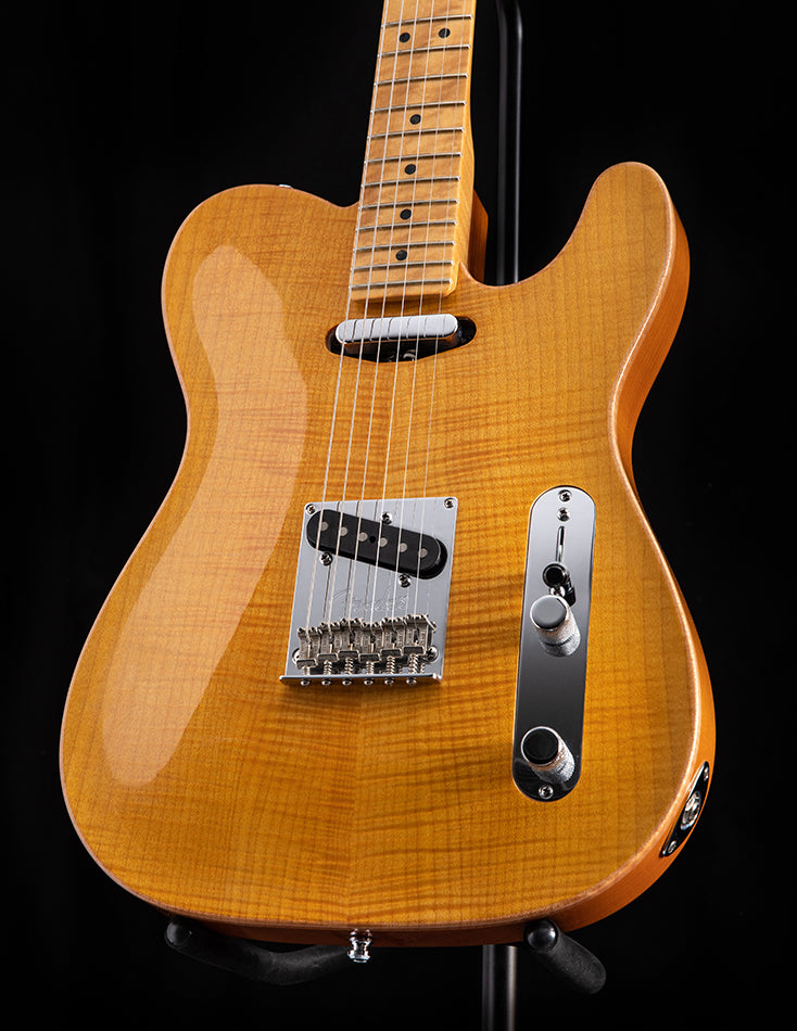 Used Fender American Select Carved Top Telecaster Amber