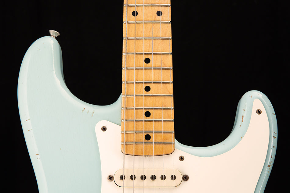 Used Fender Custom Shop 1956 Stratocaster Relic Sonic Blue