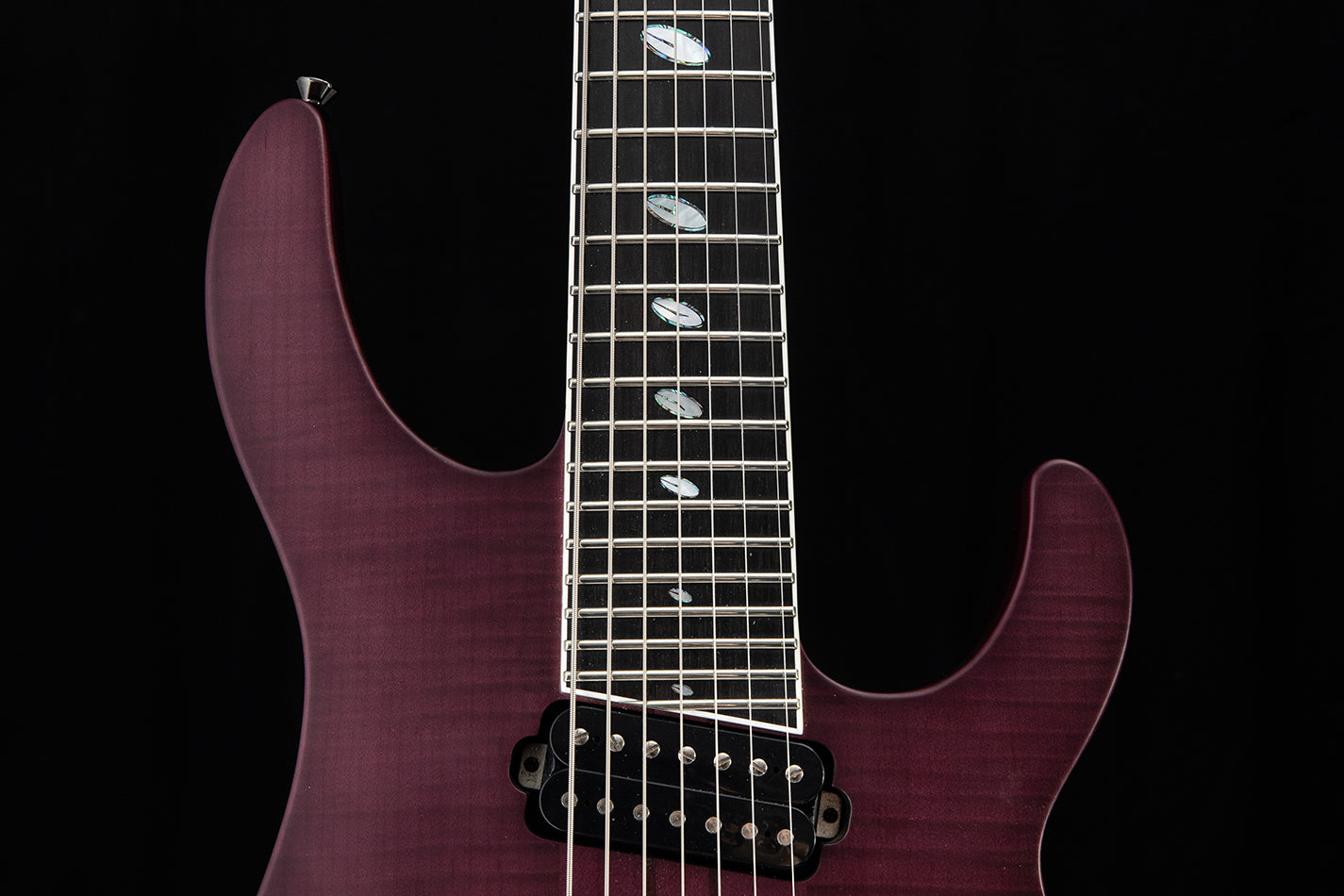 Used Caparison TAT Special 7 FM Black Berry