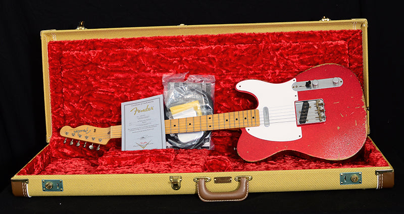 Fender Custom Shop '58 Heavy Relic Telecaster Red | 1958 Telecaster