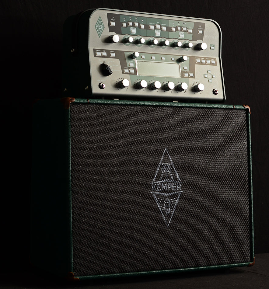 Used Kemper Profiler Powerhead and Cabinet with Bag and Profiler Remot