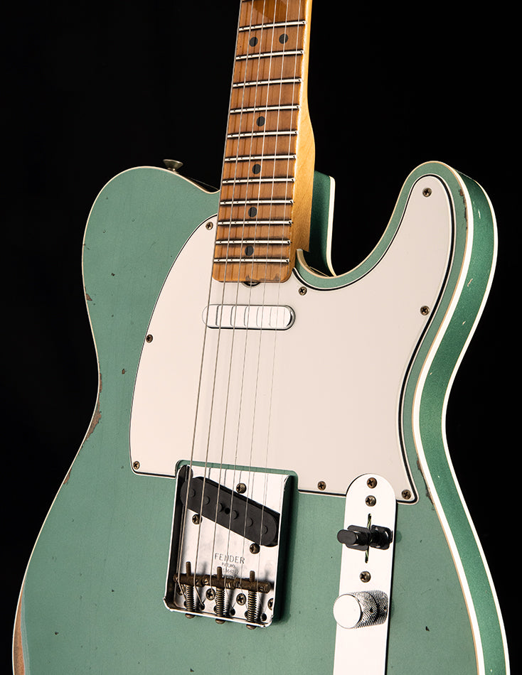 Fender Custom Shop 1960 Telecaster Custom Relic | Green Fender Guitar