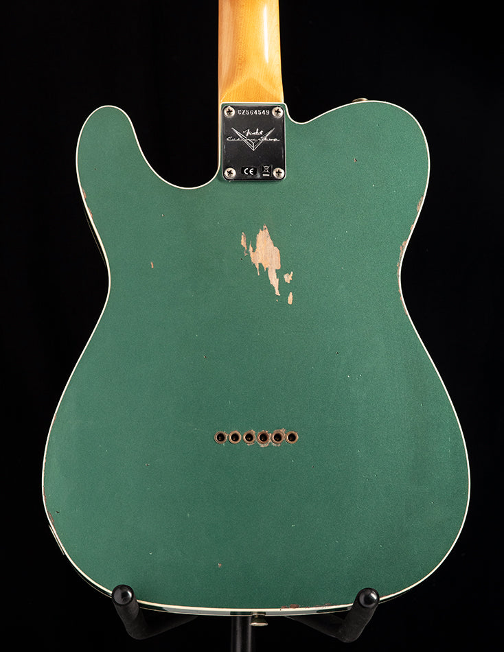 Fender Custom Shop 1960 Telecaster Custom Relic | Green Fender Guitar