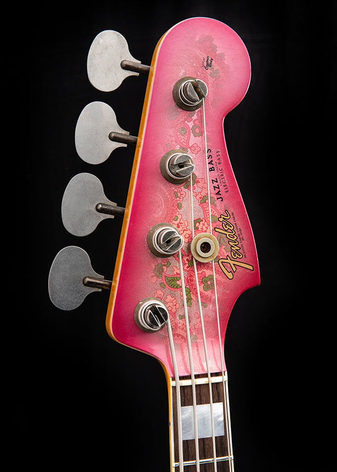 Fender Custom Shop Heavy Relic Jazz Bass Pink Paisley Limited