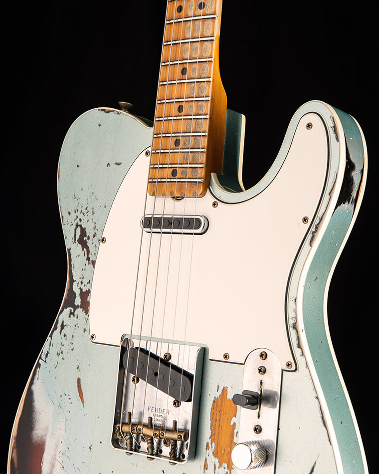 Fender Custom Shop 1960 Telecaster Custom Relic | Green Fender Guitar