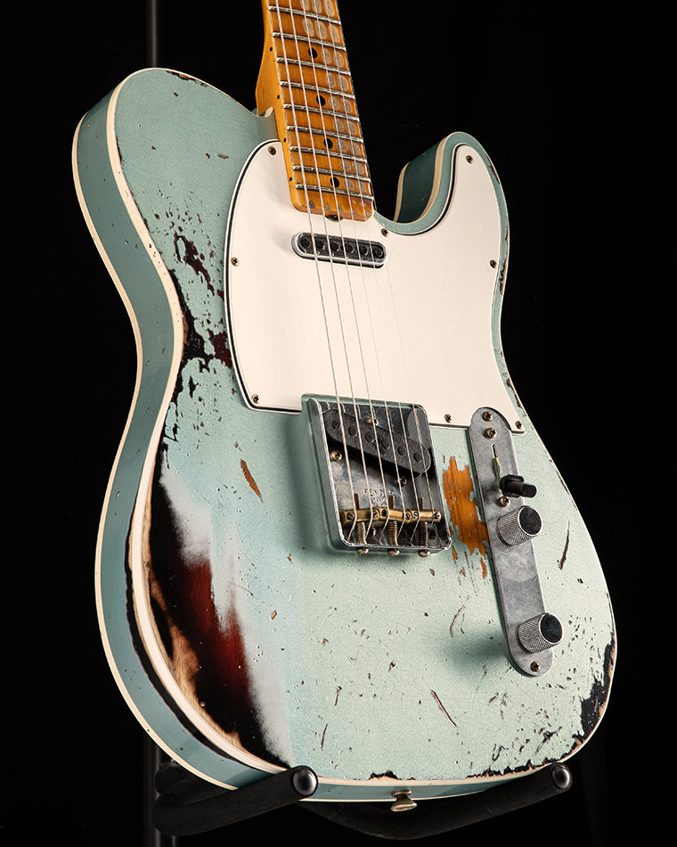 Fender Custom Shop 1960 Telecaster Custom Relic | Green Fender Guitar