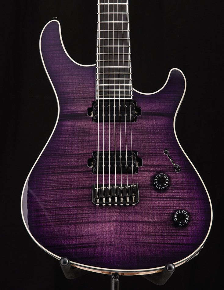 Mayones Regius 7 Baritone Infinite Purple Electric Guitar