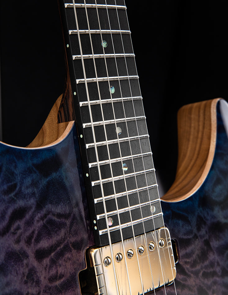 Mayones Aquila Elite S 6 Dirty Purple Blue Burst