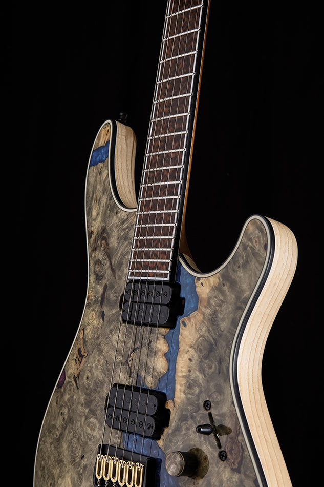 Mayones 40th Anniversary Regius 6 Master Grade Buckeye Burl