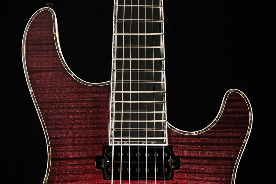 Mayones Regius 7 Custom Raspberry Burst