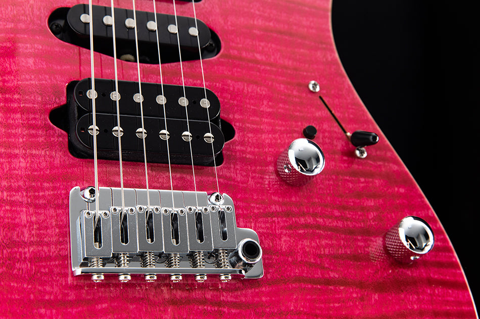 Suhr Custom Modern Magenta Pink Stain