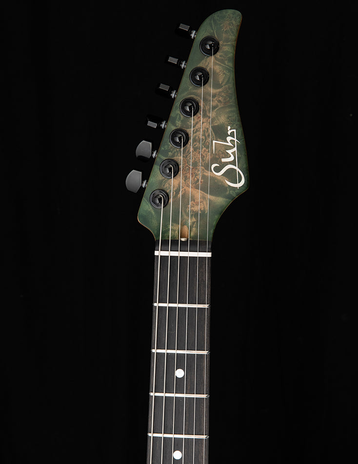 Suhr Custom Modern Faded Trans Green Burst