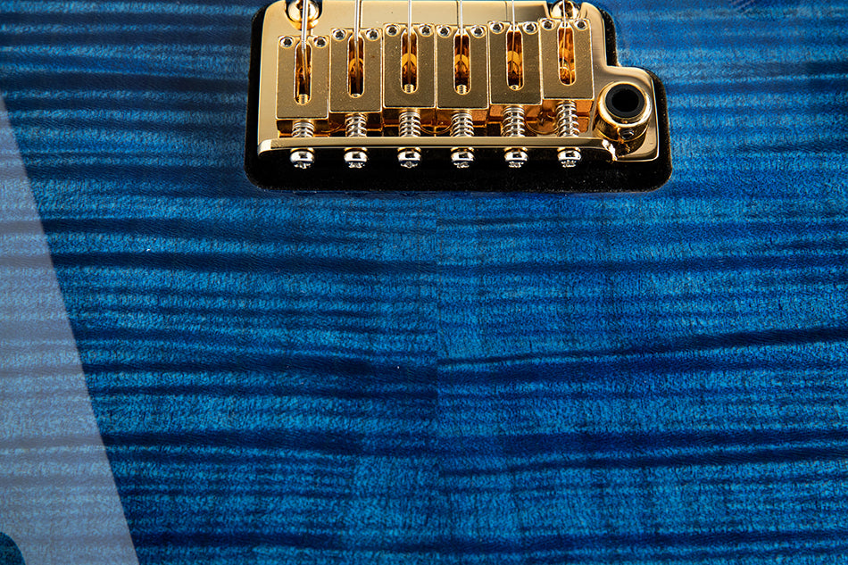 Suhr Custom Modern Faded Trans Blue