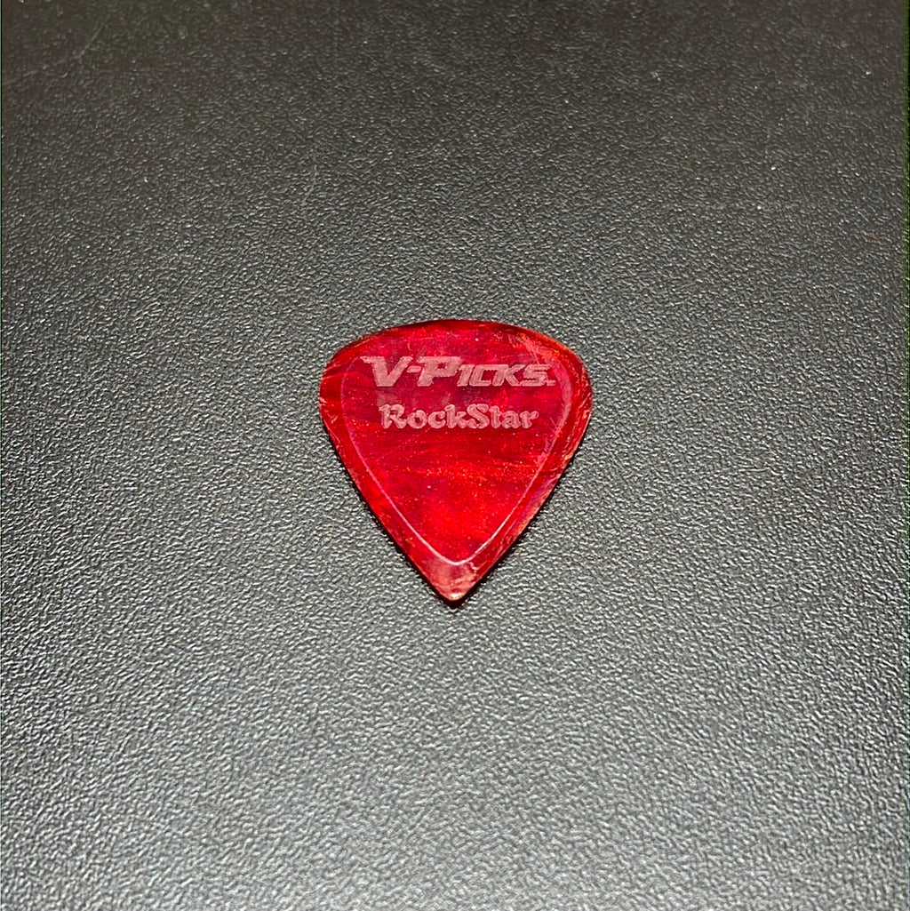 V Picks Rockstar Red Swirl
